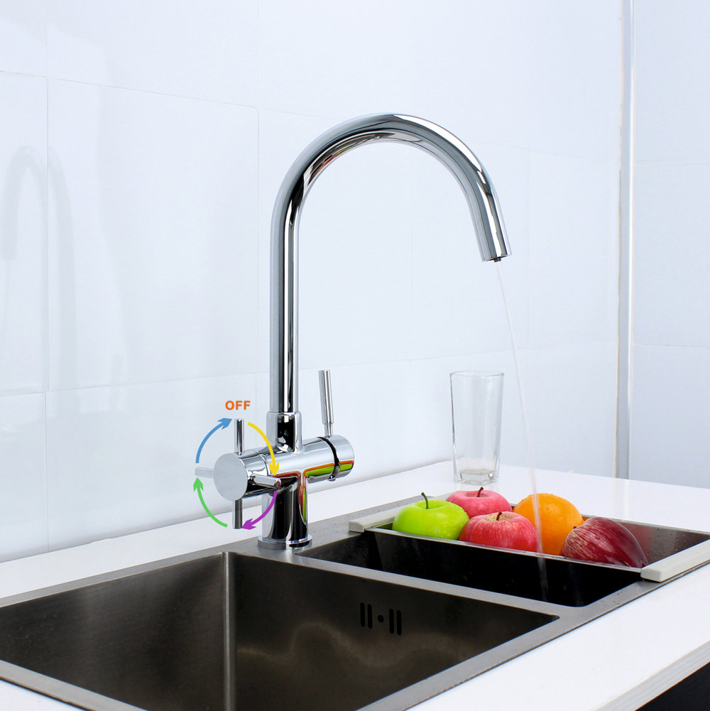 5 way tap, 5 Way Faucet, 5 in 1 kitchen mixer, sparkling water tap ...